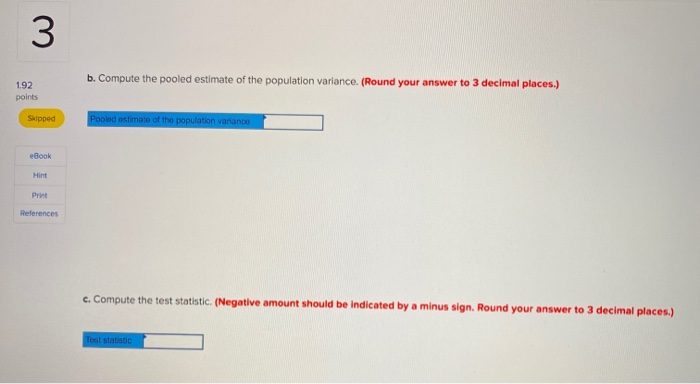 Solved Exercise 11-7 (LO11-2) The null and alternate | Chegg.com