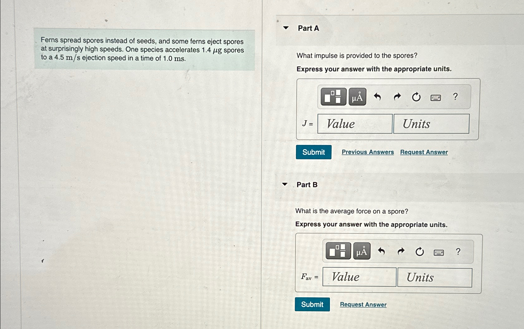Solved Ferns spread spores instead of seeds, and some ferns | Chegg.com