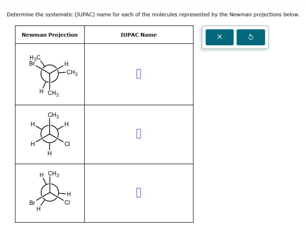 Solved Determine the systematic (IUPAC) ﻿name for each of | Chegg.com