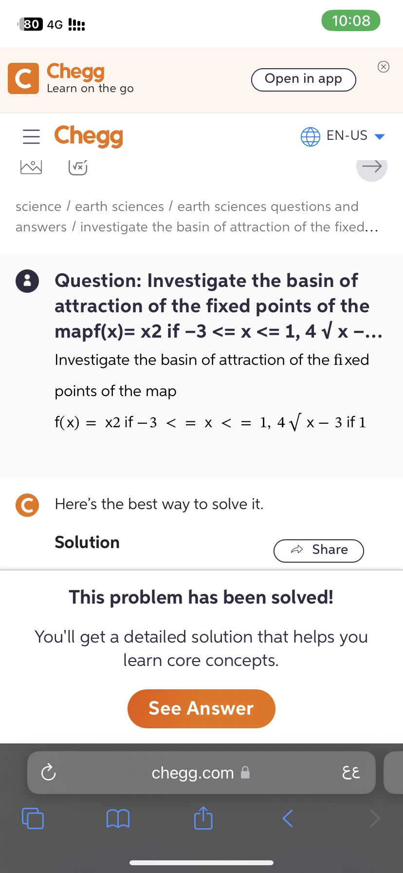 Solved 8 ﻿Question: Investigate the basin ofattraction of | Chegg.com
