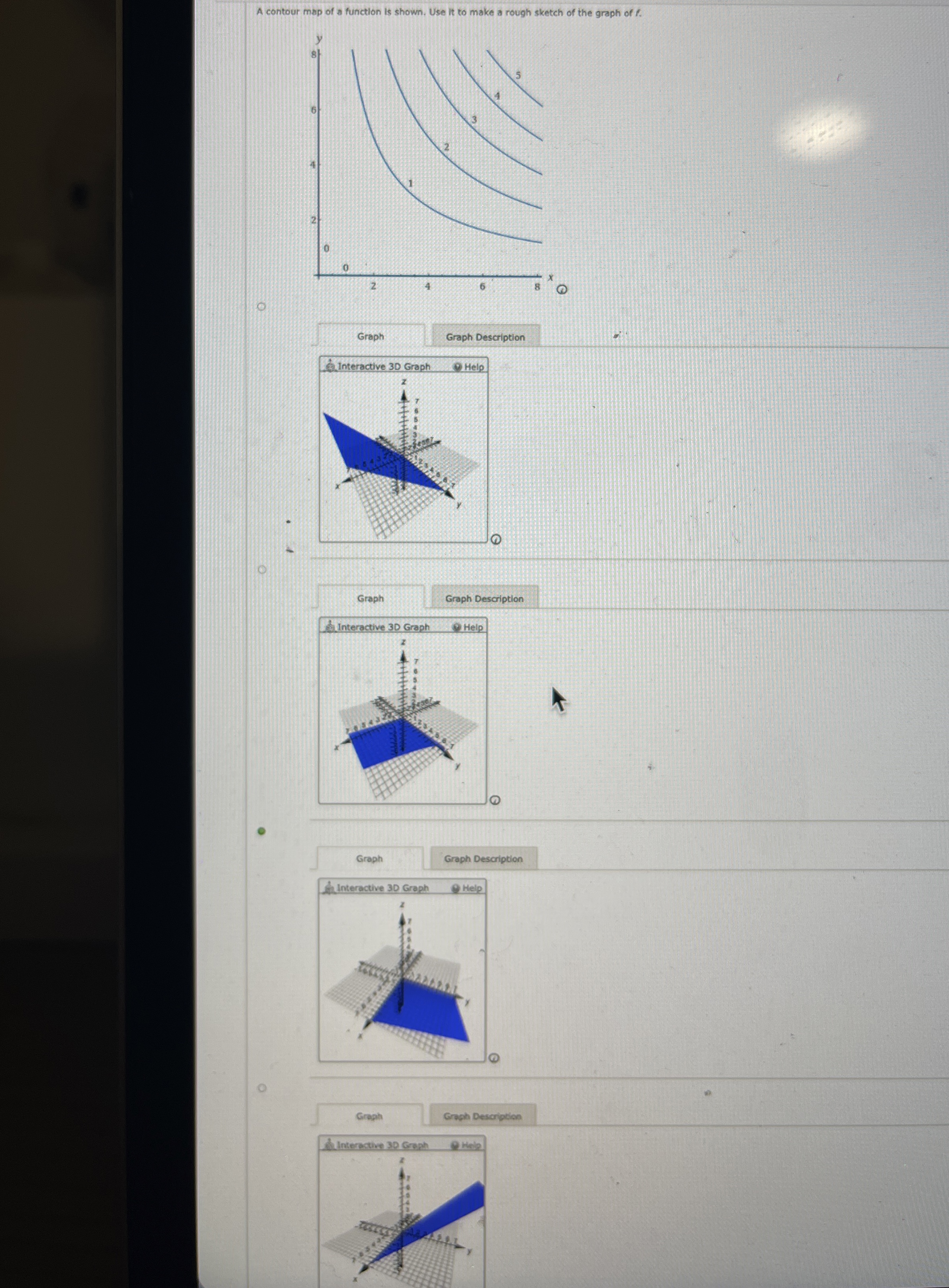 Solved A contour map of a function is shown. Use it to make | Chegg.com