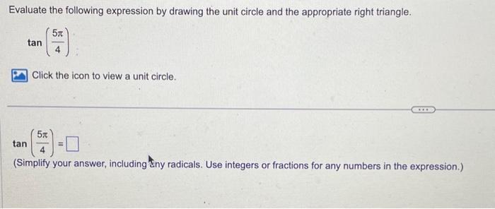 Solved Evaluate the following expression by drawing the unit | Chegg.com