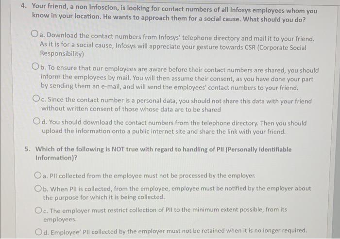 Solved 8 ก Privacy and Data Protection 1. While exploring | Chegg.com