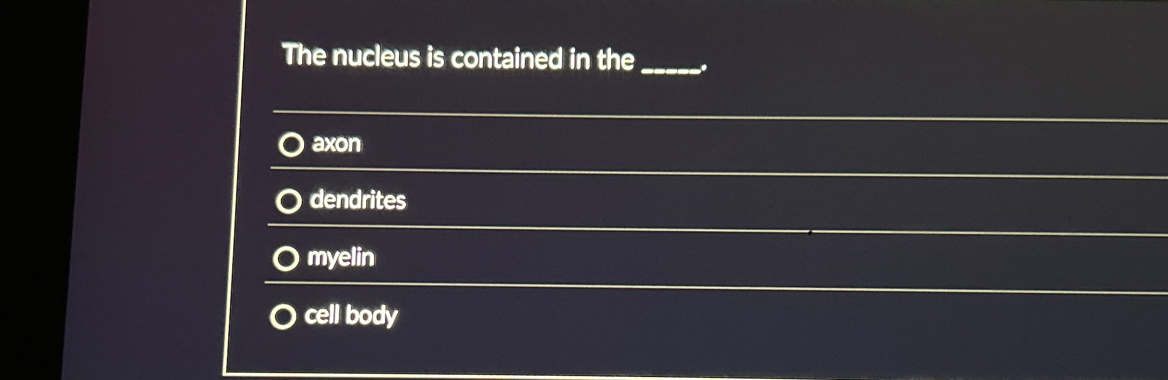 Solved The nucleus is contained in the | Chegg.com