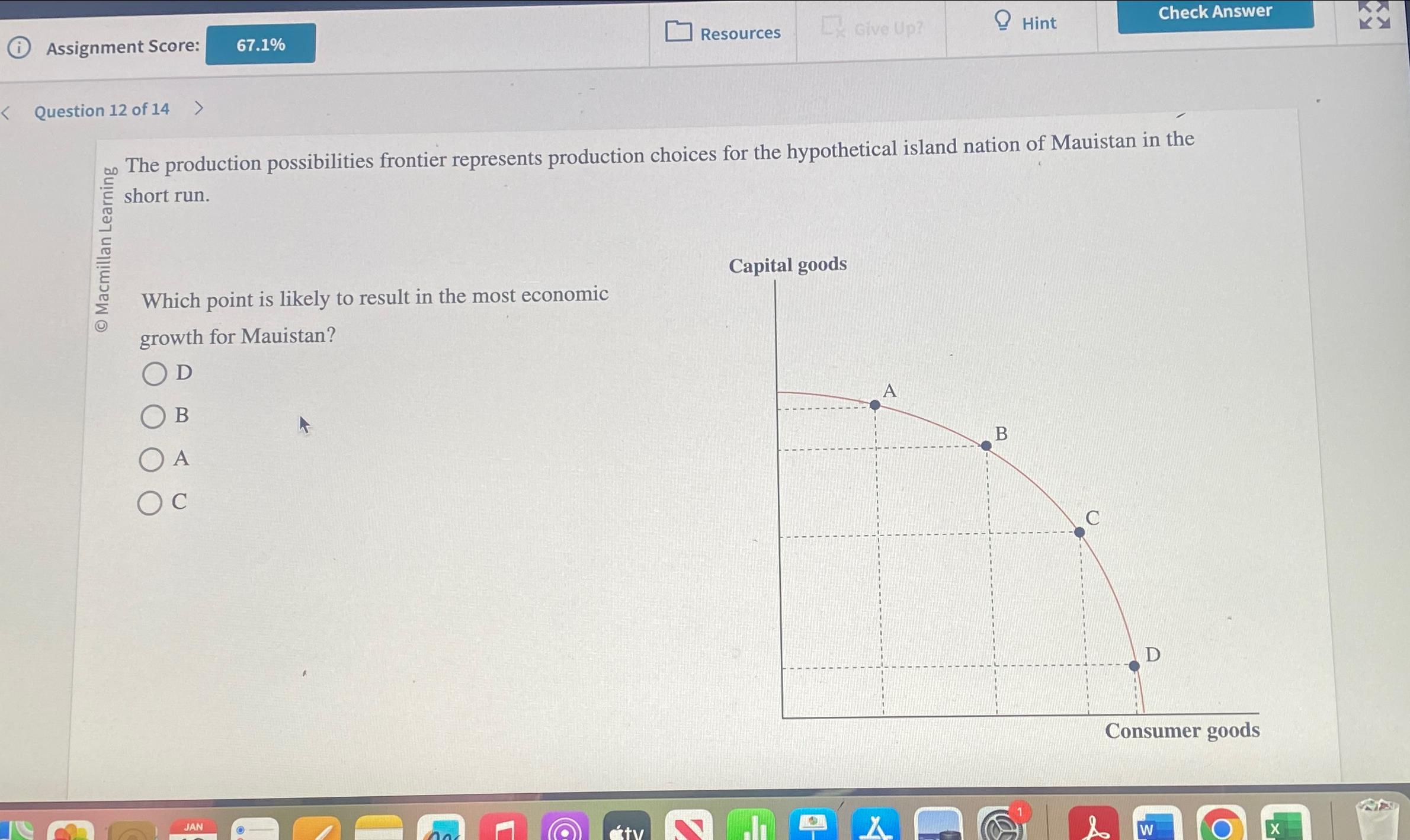 Solved (i) ﻿Assignment Score:ResourcesHintQuestion 12 ﻿of | Chegg.com