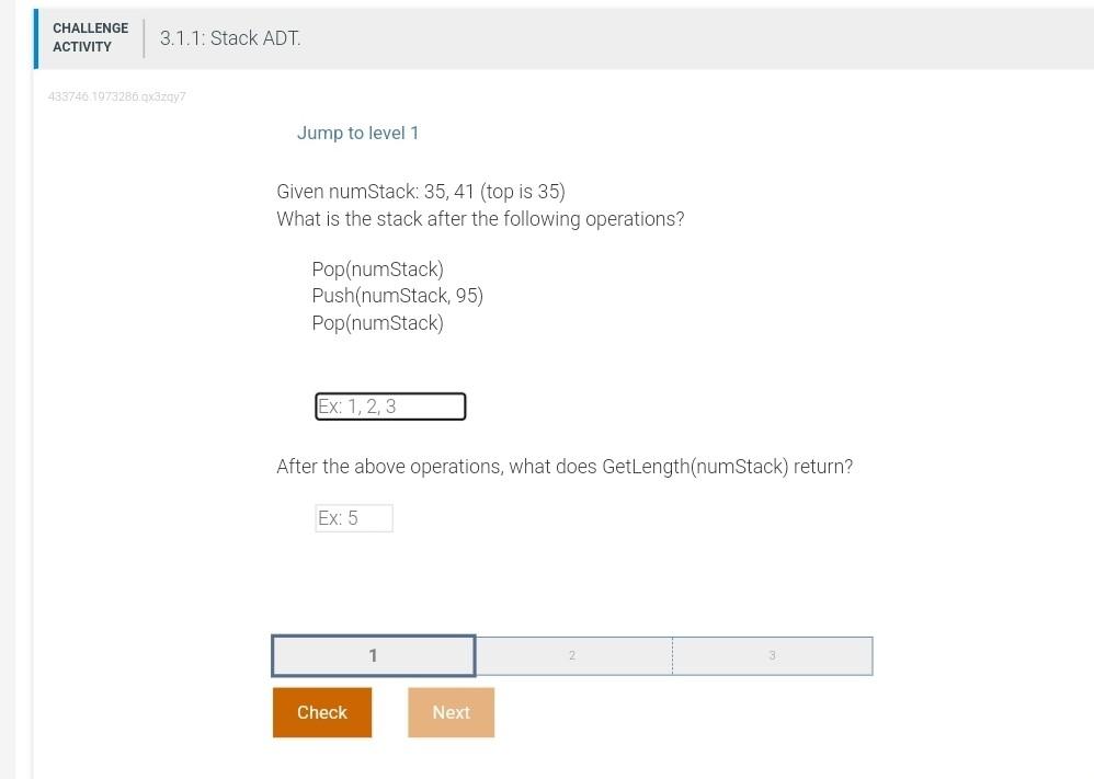 Solved After the above operations, what does | Chegg.com