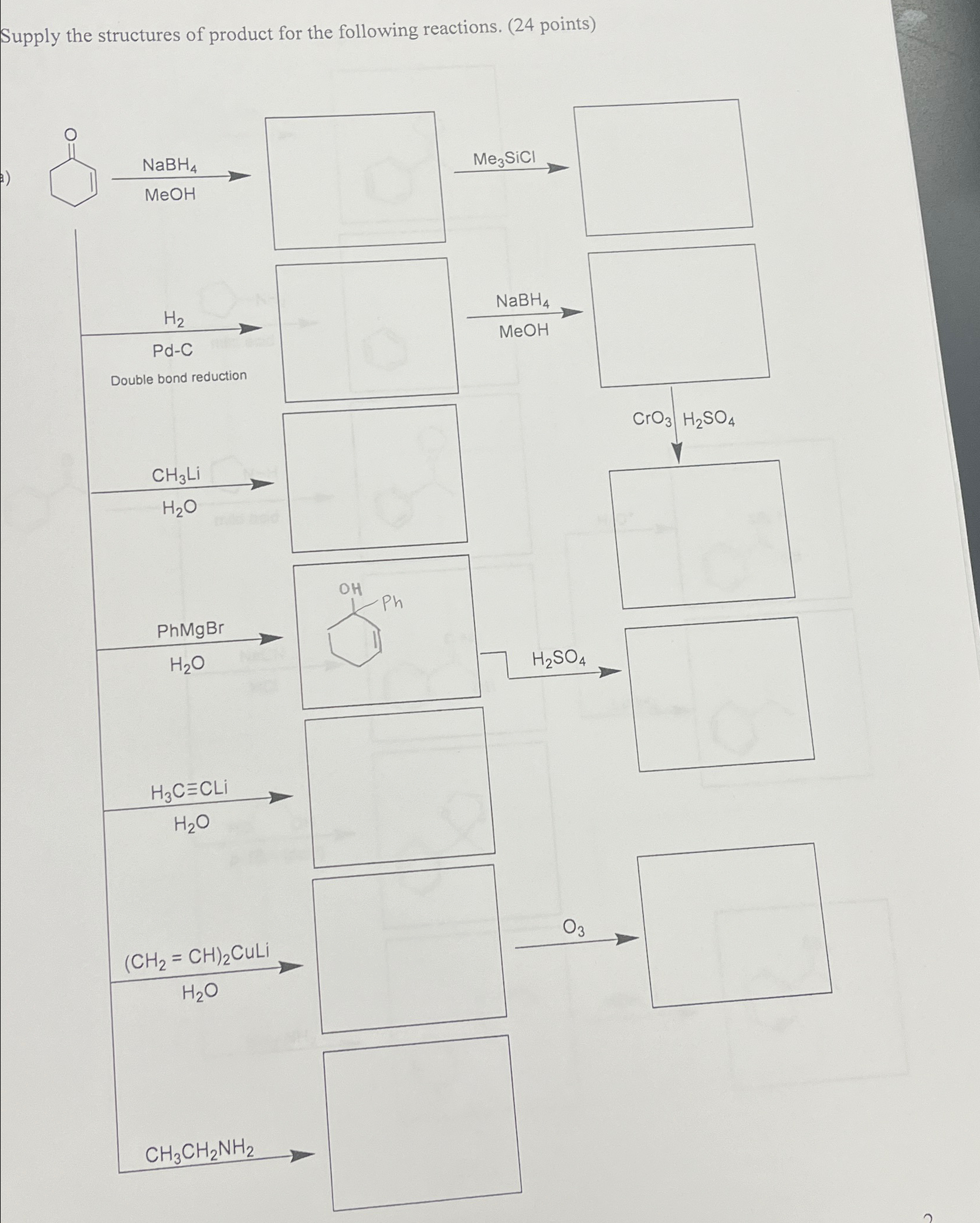 Solved Supply the structures of product for the following | Chegg.com Solved Supply the structures of product for the following | Chegg.com