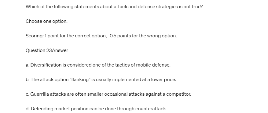 Solved Which of the following statements about attack and | Chegg.com
