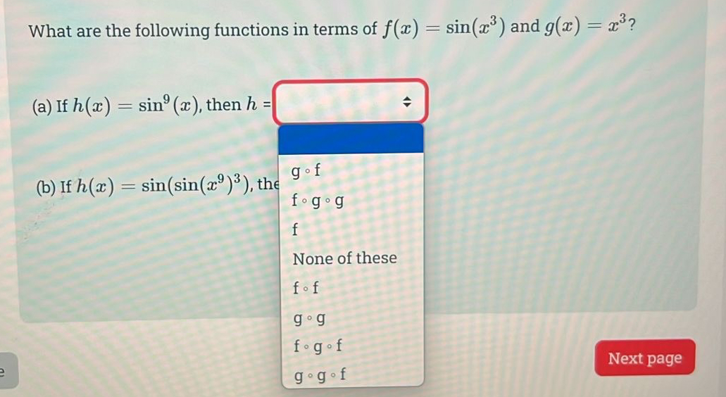 Solved What are the following functions in terms of | Chegg.com