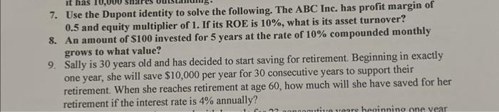 Solved 7. Use the Dupont identity to solve the following. | Chegg.com