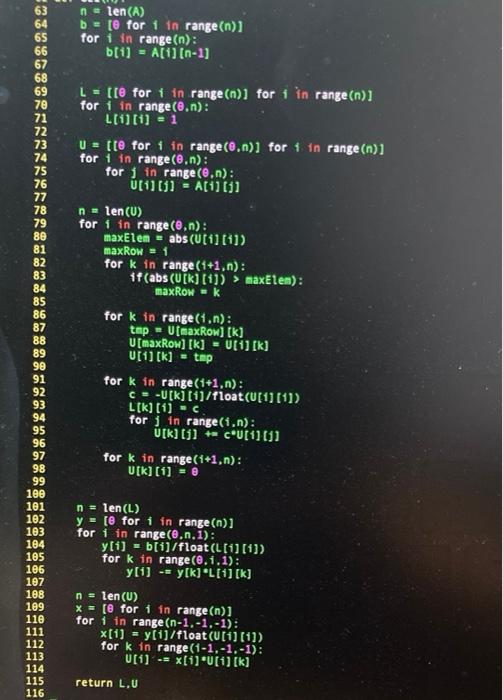 this is python code. im trying to perform gaussian | Chegg.com