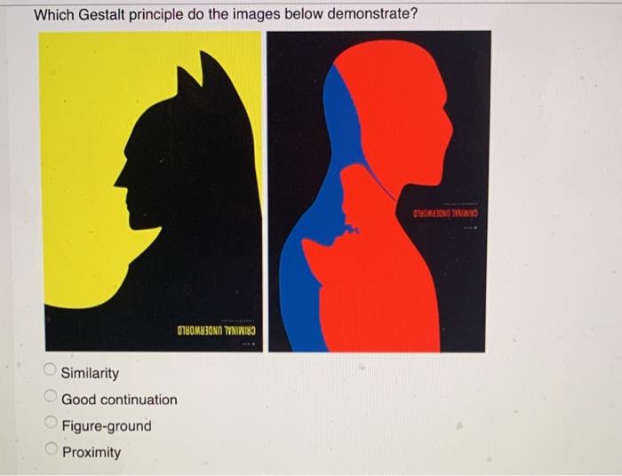 Gestalt Figure Ground