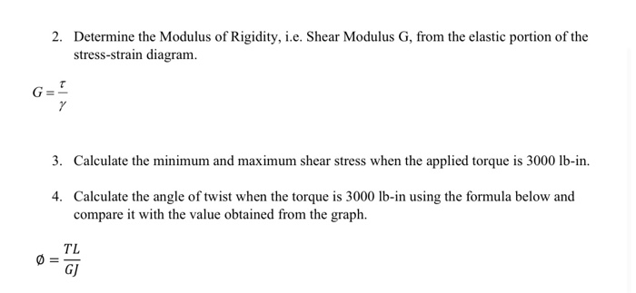 rsion-Angle of Twist experiment on a steel rod | Chegg.com