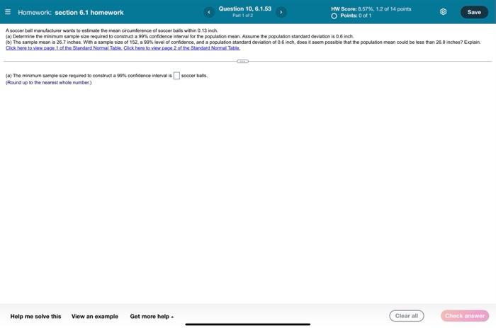 Solved Homework Section 6 1 Homework Question 9 6 1 51