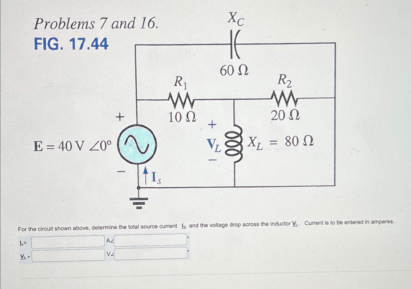 Solved Problems 7 ﻿and 16.FIG. 17.44 | Chegg.com