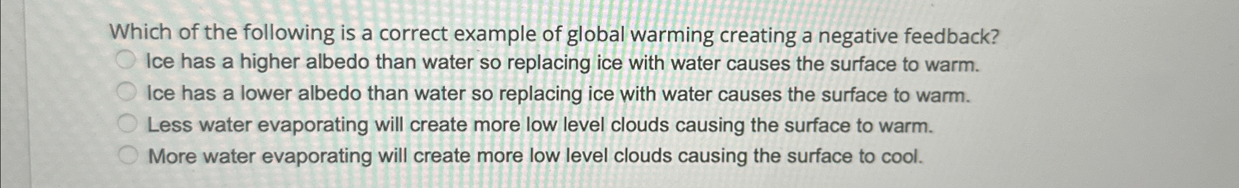 Solved Which of the following is a correct example of global | Chegg.com