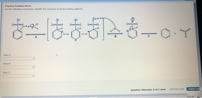Solved Practice Problem 06.32 For the following mechanism, | Chegg.com