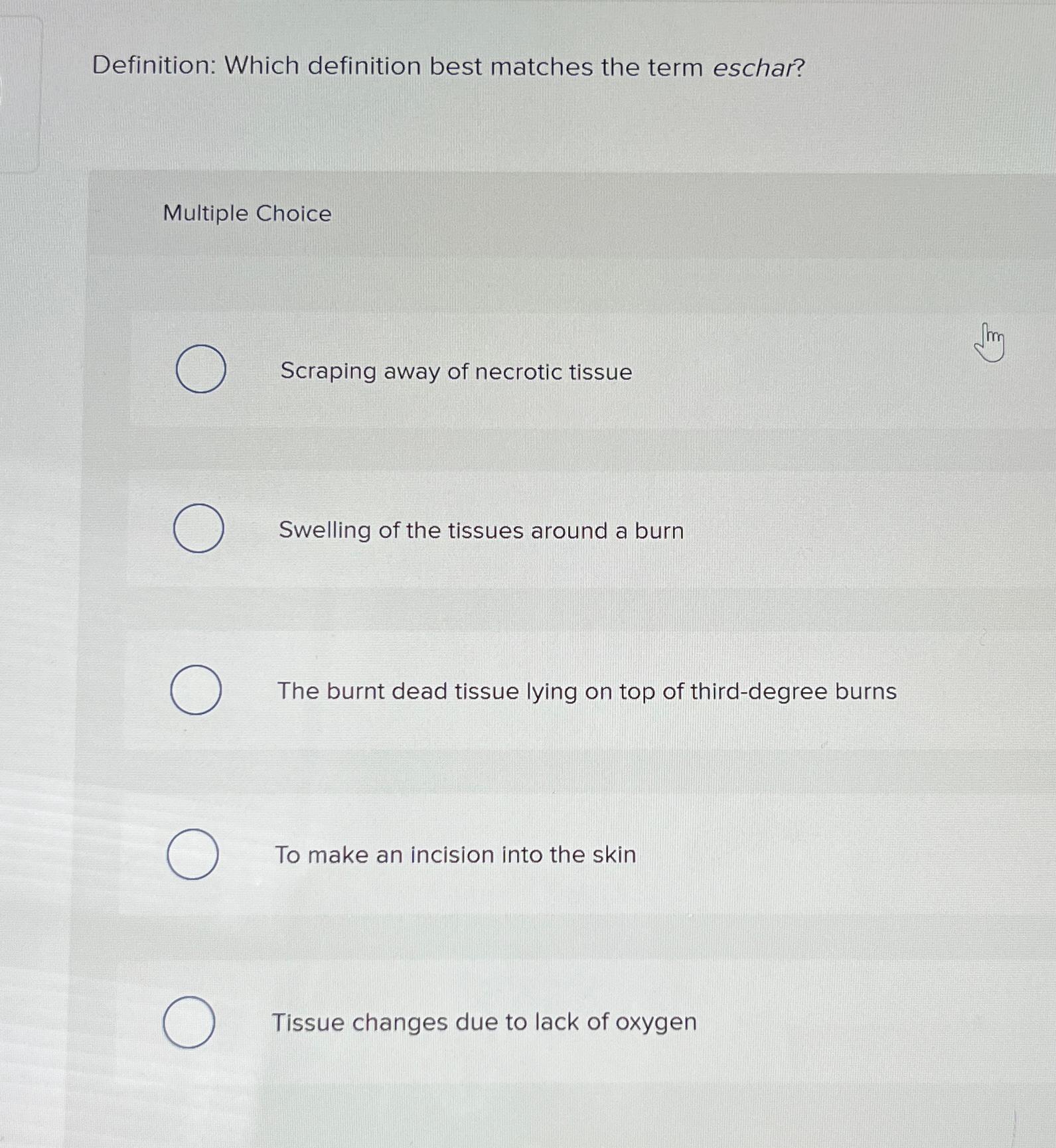Solved Definition: Which definition best matches the term | Chegg.com