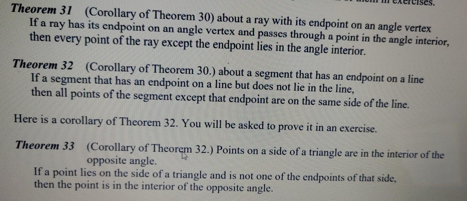 [10] Prove Theorem 31 ((Corollary of Theorem 30) | Chegg.com