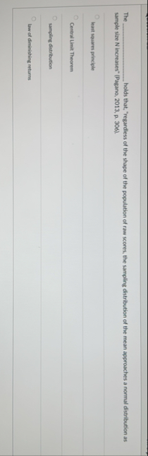 Solved The ﻿holds that, "regardless of the shape of the | Chegg.com