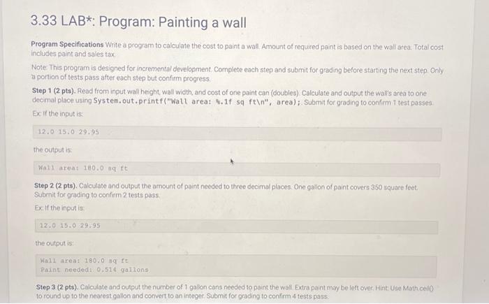 Solved Step 3 (2 pts). Calculate and output the number of 1 | Chegg.com