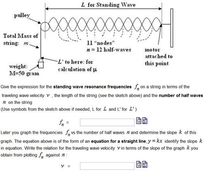 Solved Give the expression for the standing wave resonance | Chegg.com