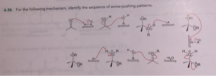 Solved 6.36 For the following mechanism, identify the | Chegg.com