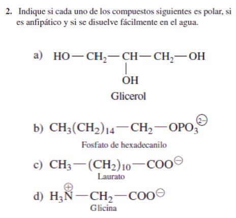 Solved Indique si cada uno de los compuestos siguientes es | Chegg.com