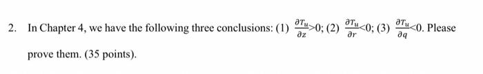 Solved Please prove the following conclusions in | Chegg.com
