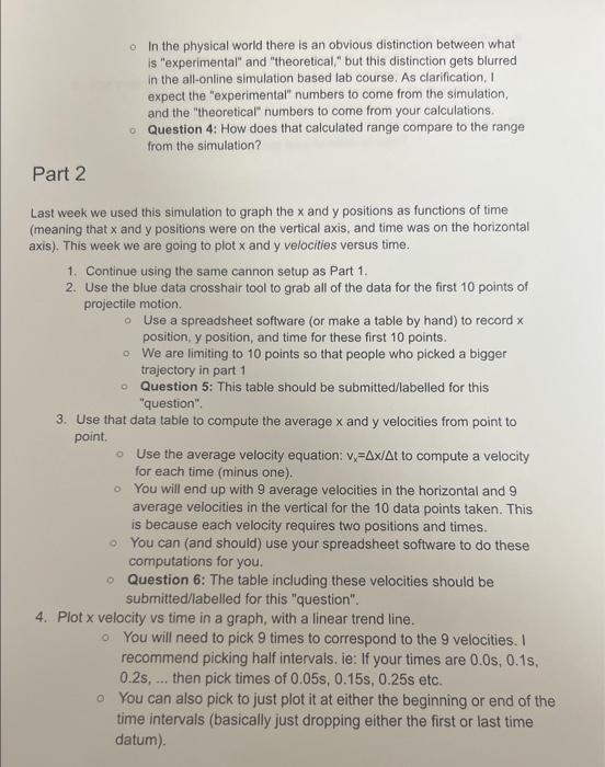 Solved First of all, please see this projectile motion | Chegg.com
