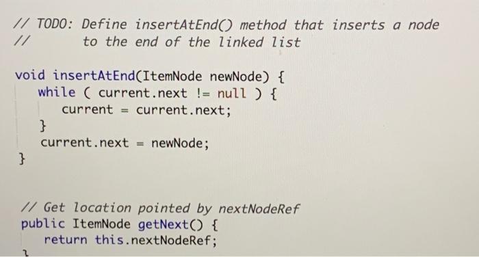 Solved 8.8 LAB: Grocery shopping list (linked list: | Chegg.com Solved 8.8 LAB: Grocery shopping list (linked list: | Chegg.com