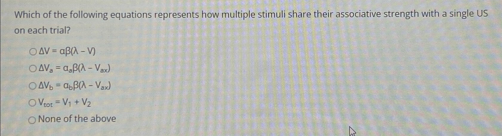 Solved Which of the following equations represents how | Chegg.com