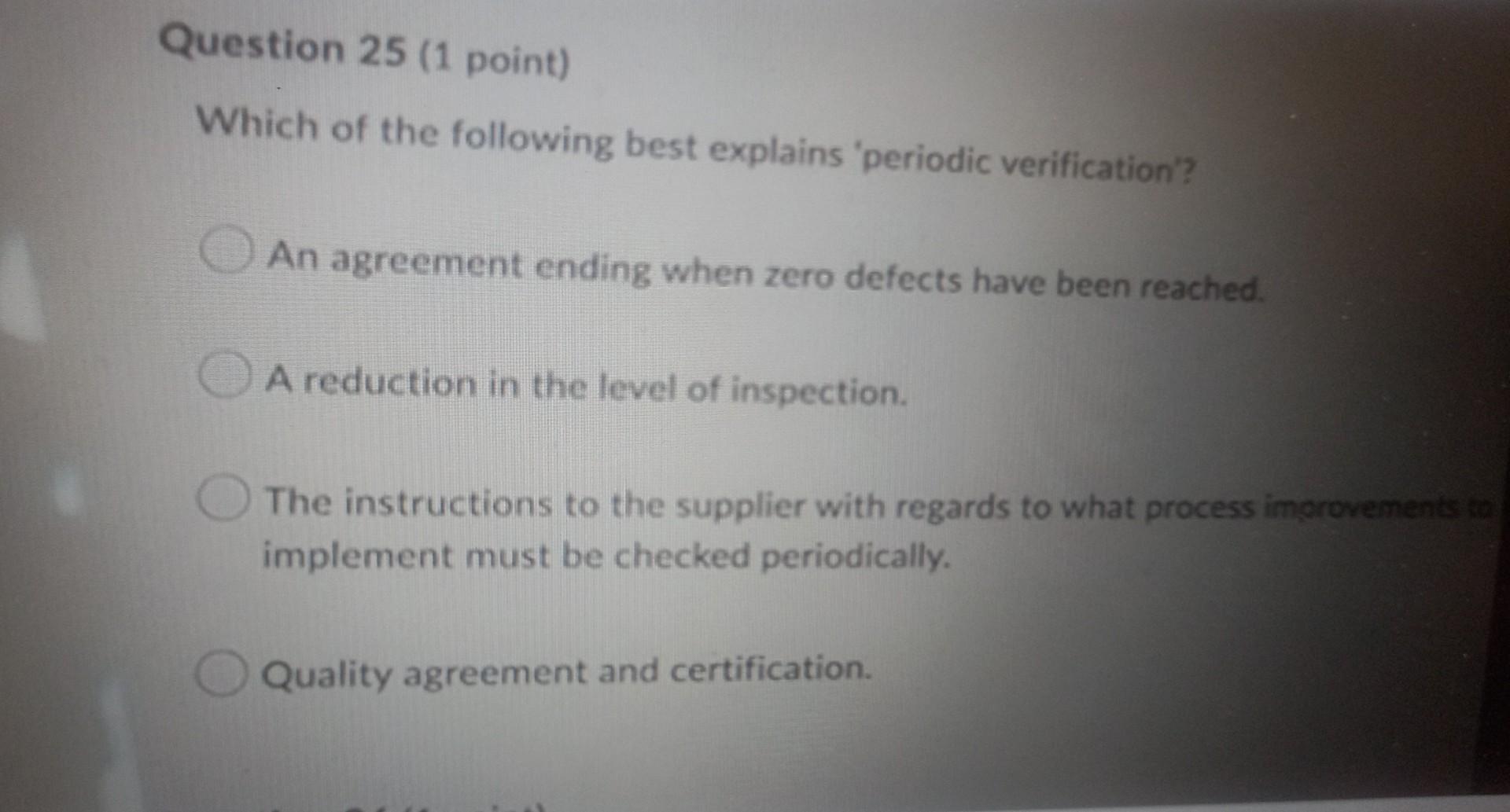 Solved Which of the following best explains "periodic | Chegg.com