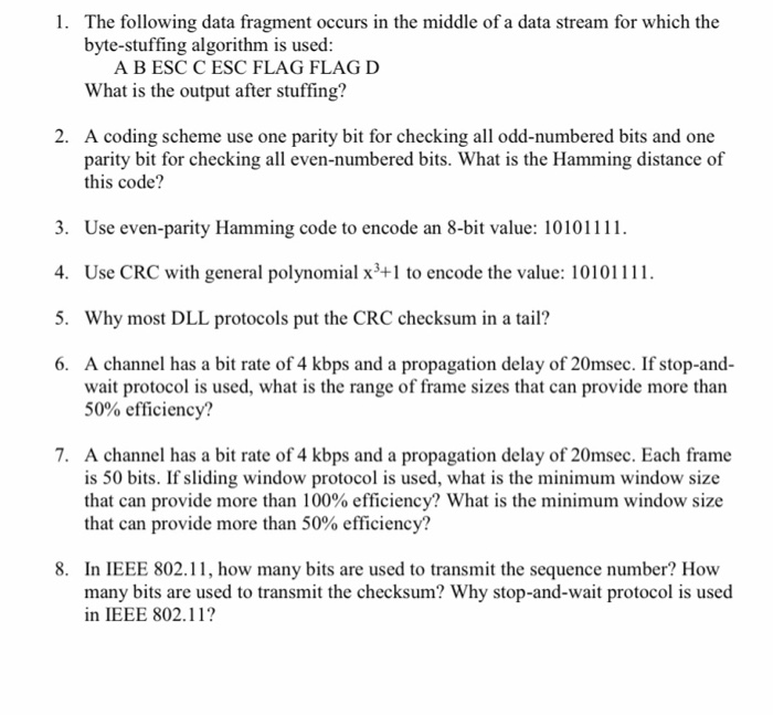 Solved The following data fragment occurs in the middle of a | Chegg.com