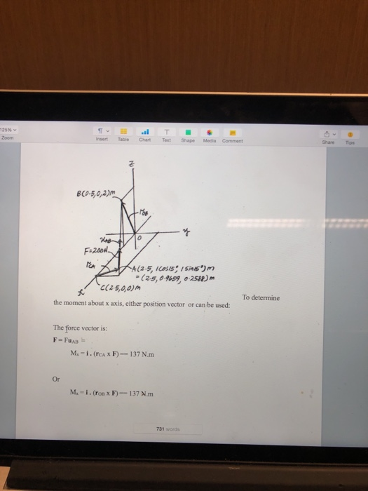 Solved 125 % Zoom Insert Table Chart Text Shape Media | Chegg.com