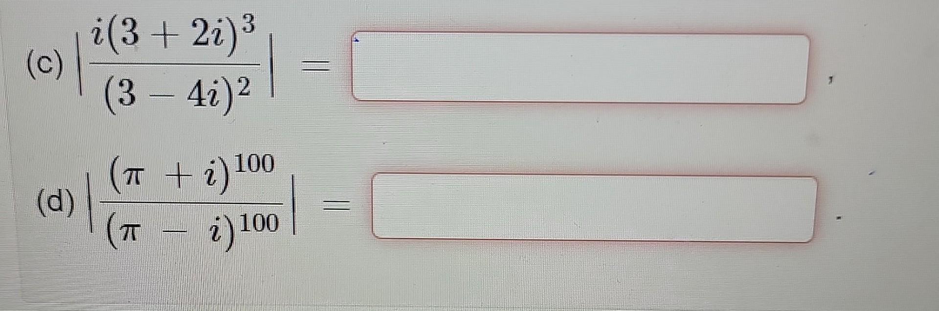 Solved (c) (d) | Chegg.com