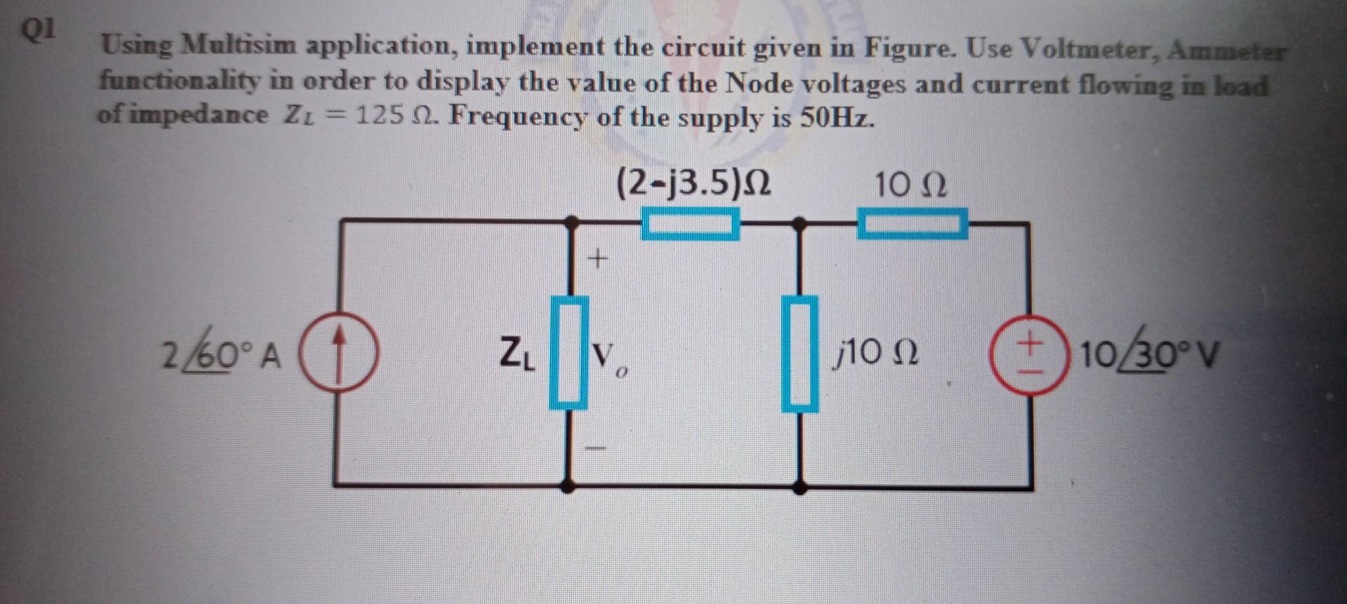 Solved solve this using multisim also show the | Chegg.com