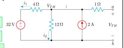 Solved Use Mesh analysis to solve VTH | Chegg.com