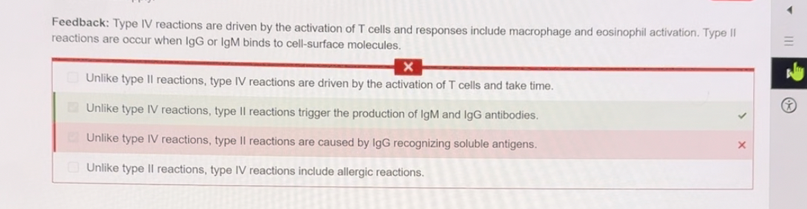 Solved Feedback: Type IV reactions are driven by the | Chegg.com