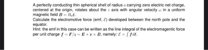 Solved electromagnetism - i really struggle with this | Chegg.com