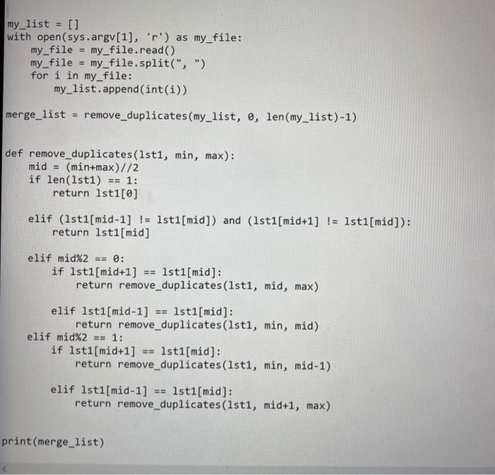 Solved i was just needing some help in translating this | Chegg.com