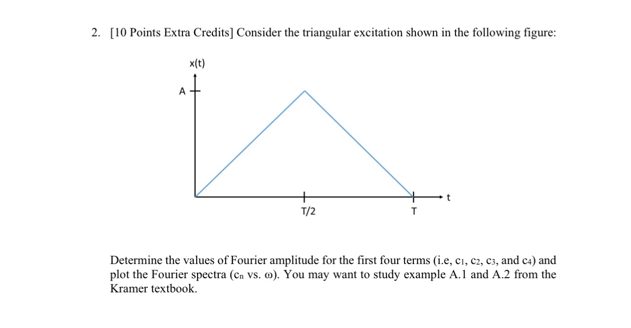 Solved [10 ﻿Points Extra Credits] ﻿Consider the triangular | Chegg.com