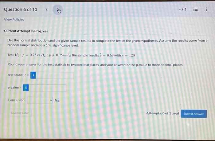 Solved Use the normal distribution and the given sample | Chegg.com