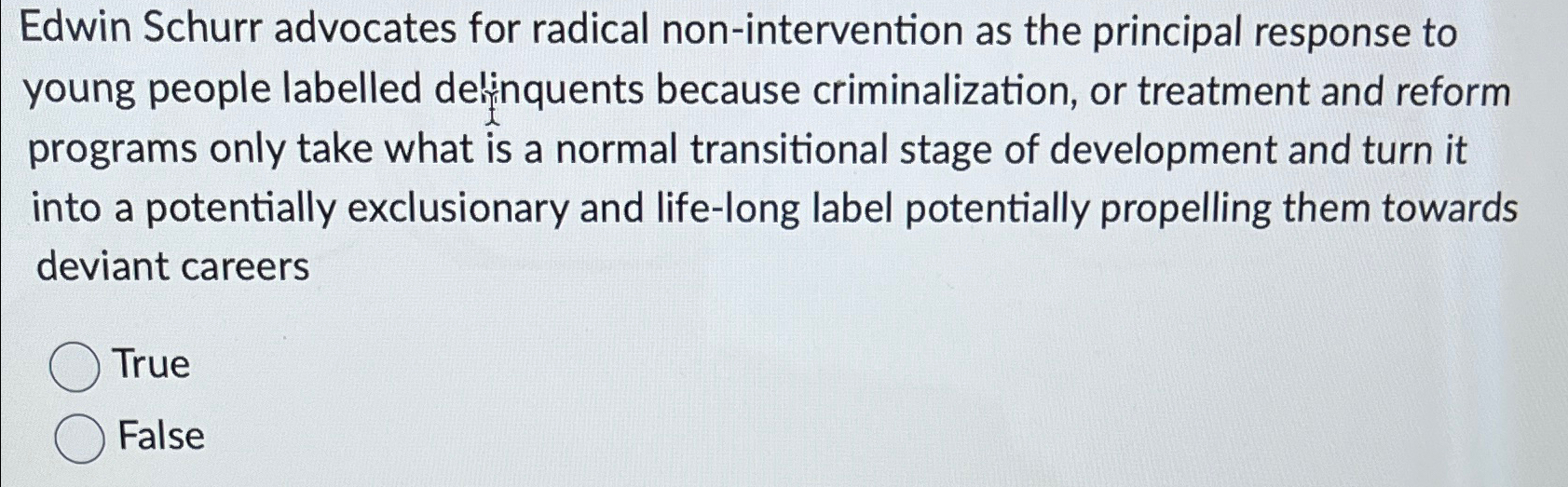 Solved Edwin Schurr advocates for radical non-intervention | Chegg.com