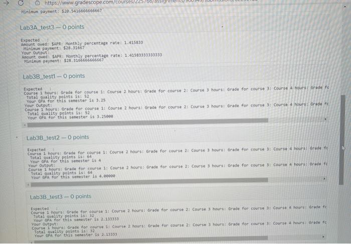 Solved it keeps saying mycode doesnt match their output. | Chegg.com