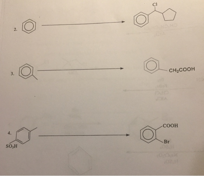 Solved suggest the suitable reagent and catalyst for each of | Chegg.com