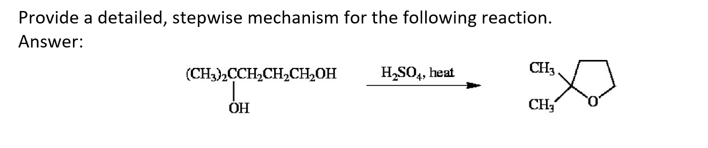 Solved Provide a detailed, stepwise mechanism for the | Chegg.com