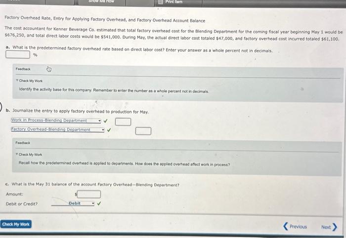 Solved Factory Overhead Rate, Entry for Applying Factory | Chegg.com