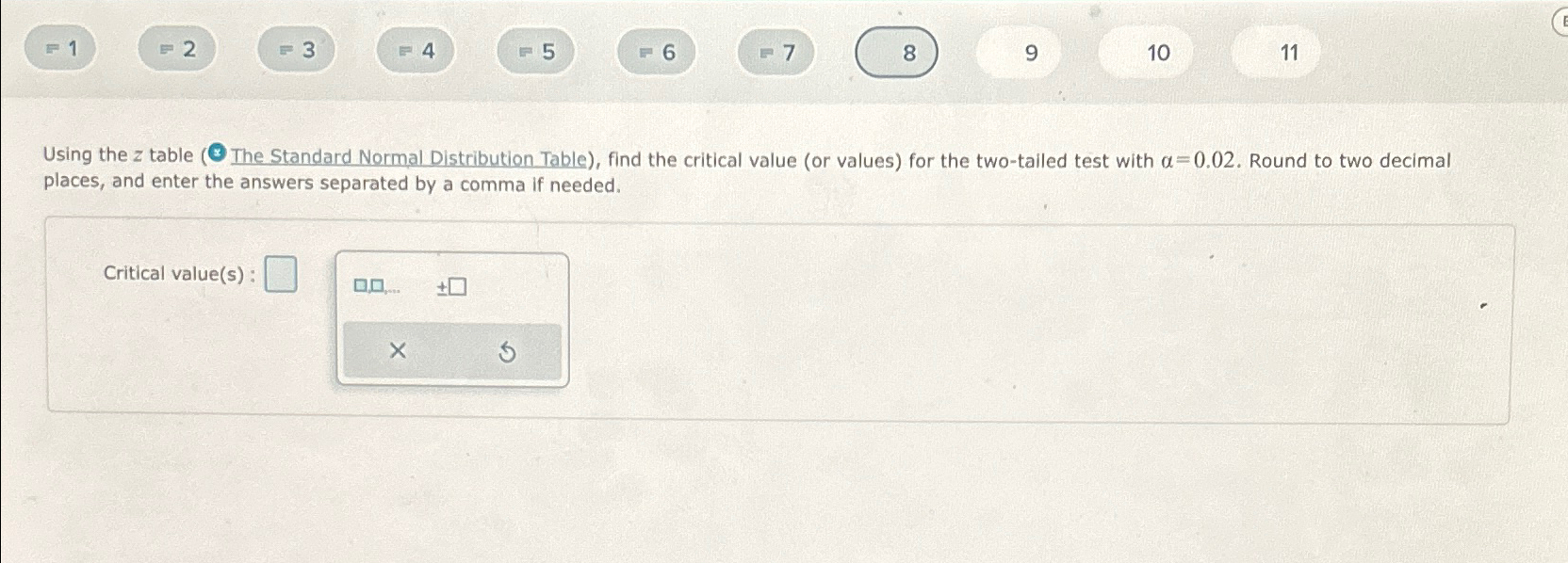 Solved Using the z ﻿table (3) ﻿The Standard Normal | Chegg.com