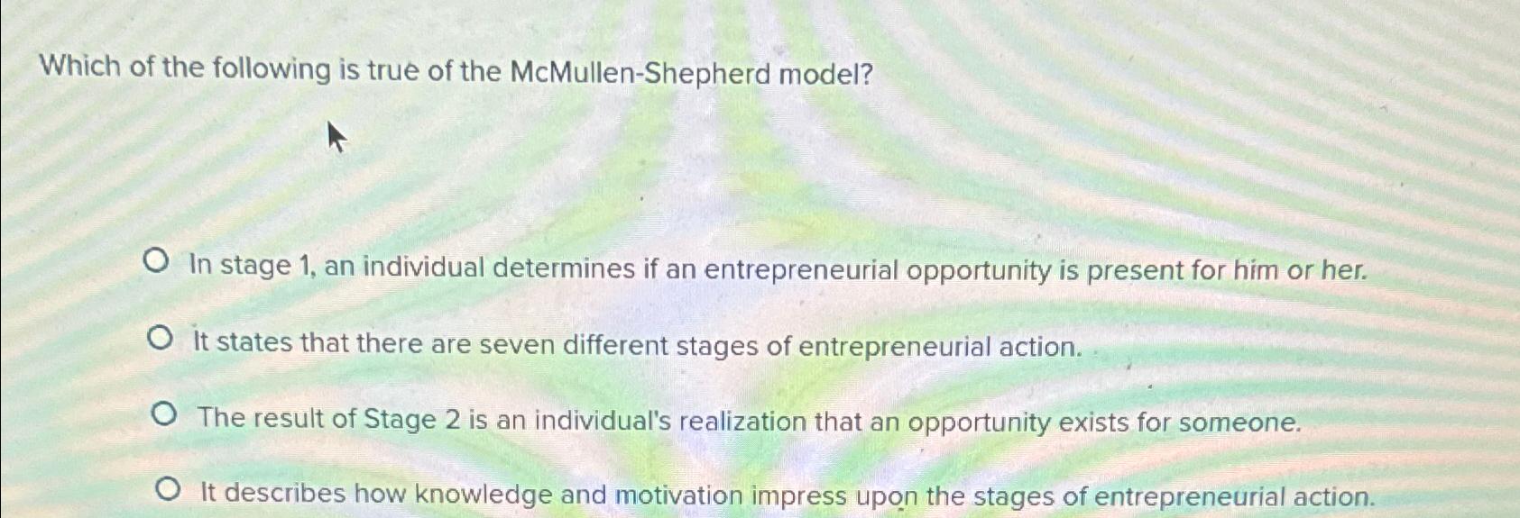 Solved Which of the following is true of the | Chegg.com